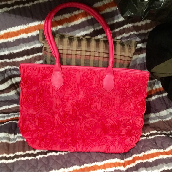 Avon | Bags | Avon Rose Tote Bag | Poshmark